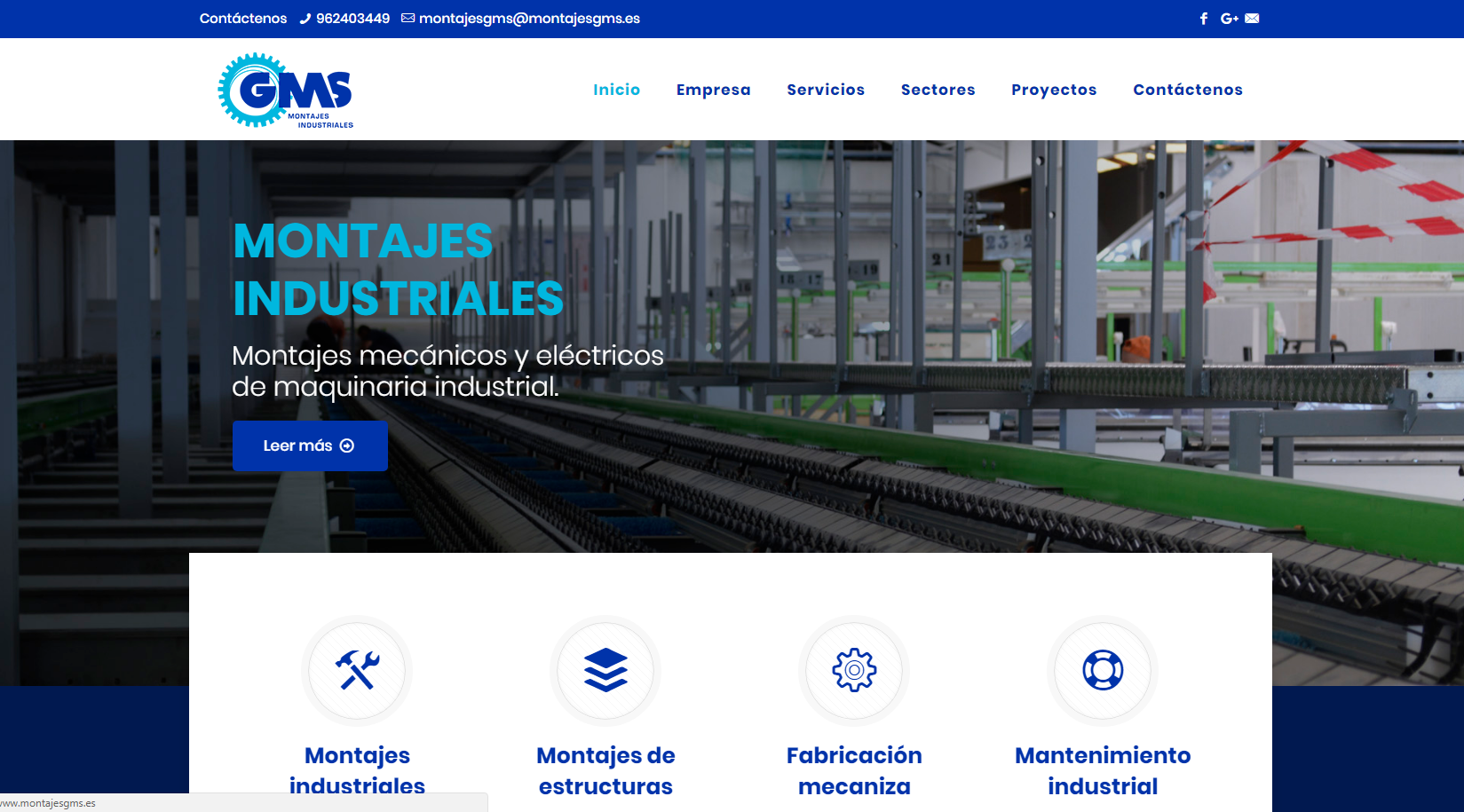 Nueva web para GMS - Apunts Informática